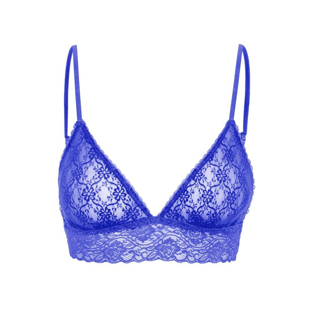 Sutiã Triângulo Renda Sweet Lace Blue - Loungerie