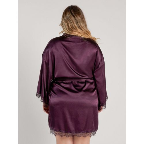 Robe de Cetim Feminino, Curto, Maternity e Mais | Loungerie
