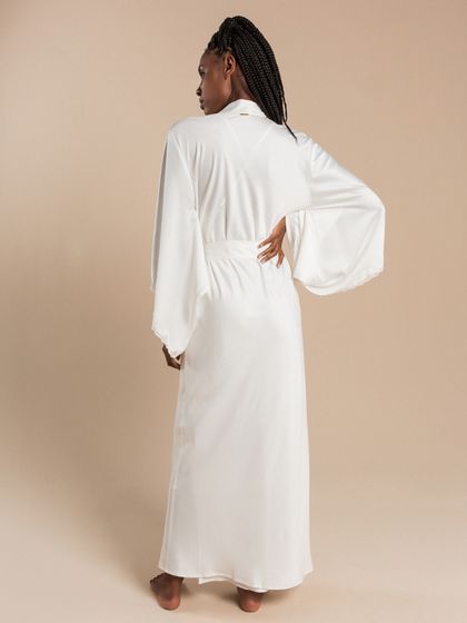 Robe de Cetim Feminino, Curto, Maternity e Mais | Loungerie