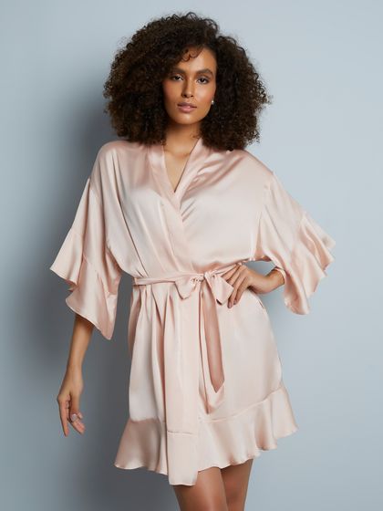 Robe de Cetim Feminino, Curto, Maternity e Mais | Loungerie